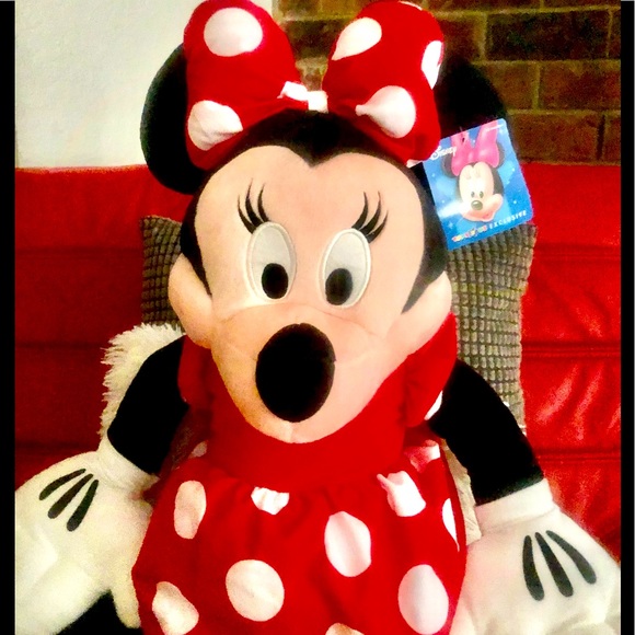 Disney | Toys | New Walt Disney Minnie Mouse Exlarge Stuff Animal ...